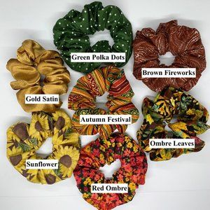 Handmade | Accessories | Scrunchie 7 Day Advent Calendar Fall Autumn ...